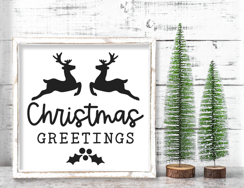 MODERN Christmas Squares – Hammer & Stain Treasure Valley