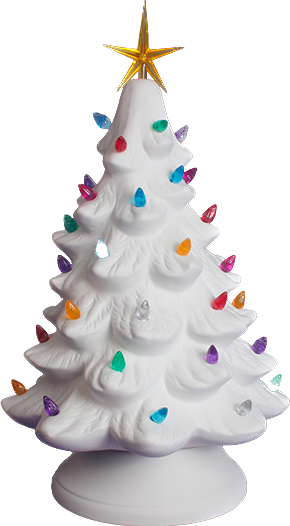 Vintage Ceramic Light Up Tree PRE-ORDER – Hammer & Stain Treasure Valley