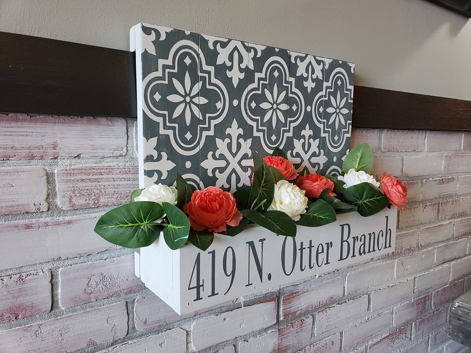 $WOOD PLANTER AND ADDRESS BOXES – Hammer & Stain Treasure Valley